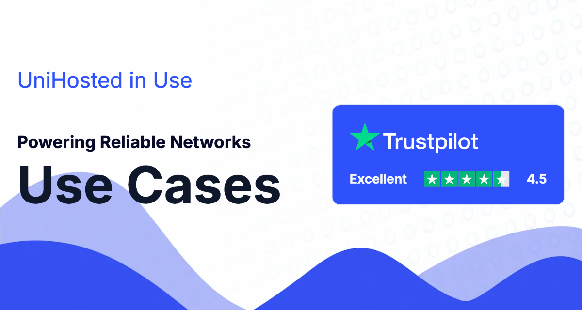 UniHosted Case Studies - UniFi Hosting Success Stories