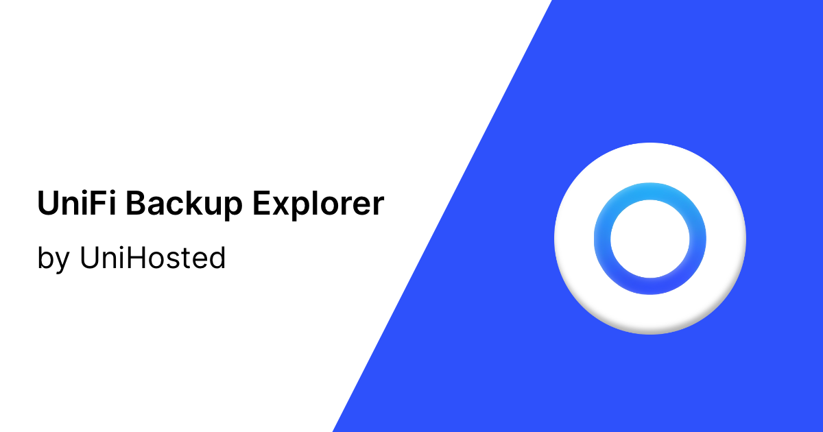 UniHosted - UniFi Backup Explorer Tool (Online)